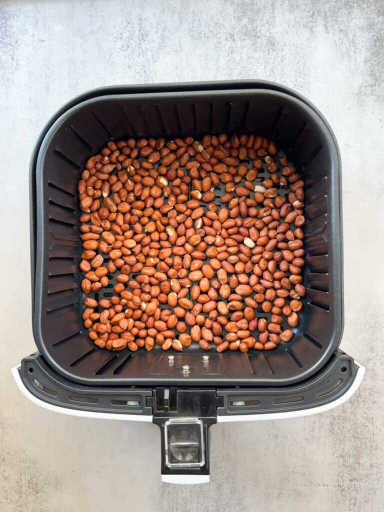 Air Fryer Roasted Peanuts - Little Nonni