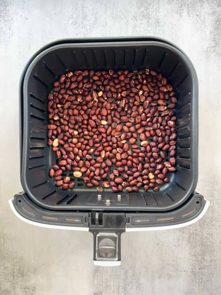 Air Fryer Roasted Peanuts - Little Nonni