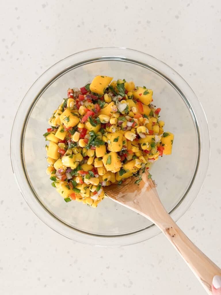 Mango Corn Salsa - Little Nonni