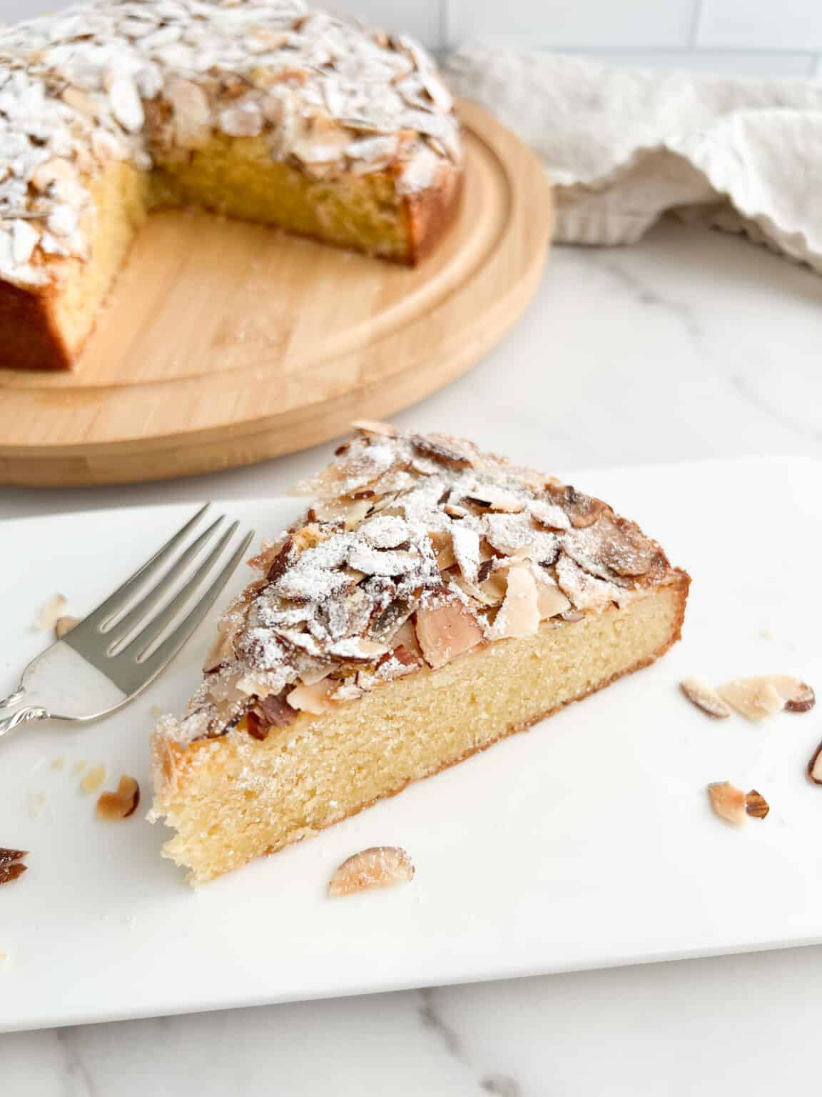 Italian Almond Cake - Little Nonni